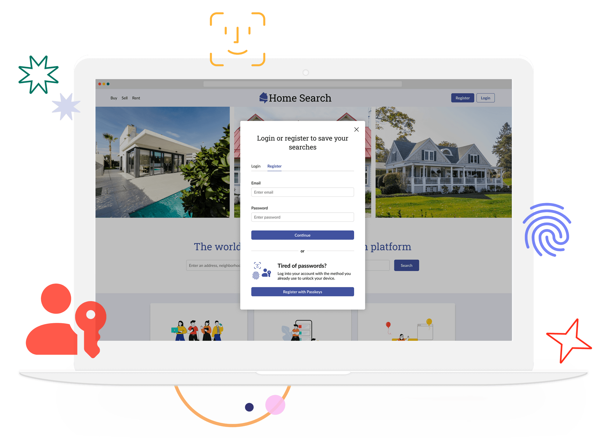 Passwordless Authentication Powered by Passkeys | Passage by 1Password